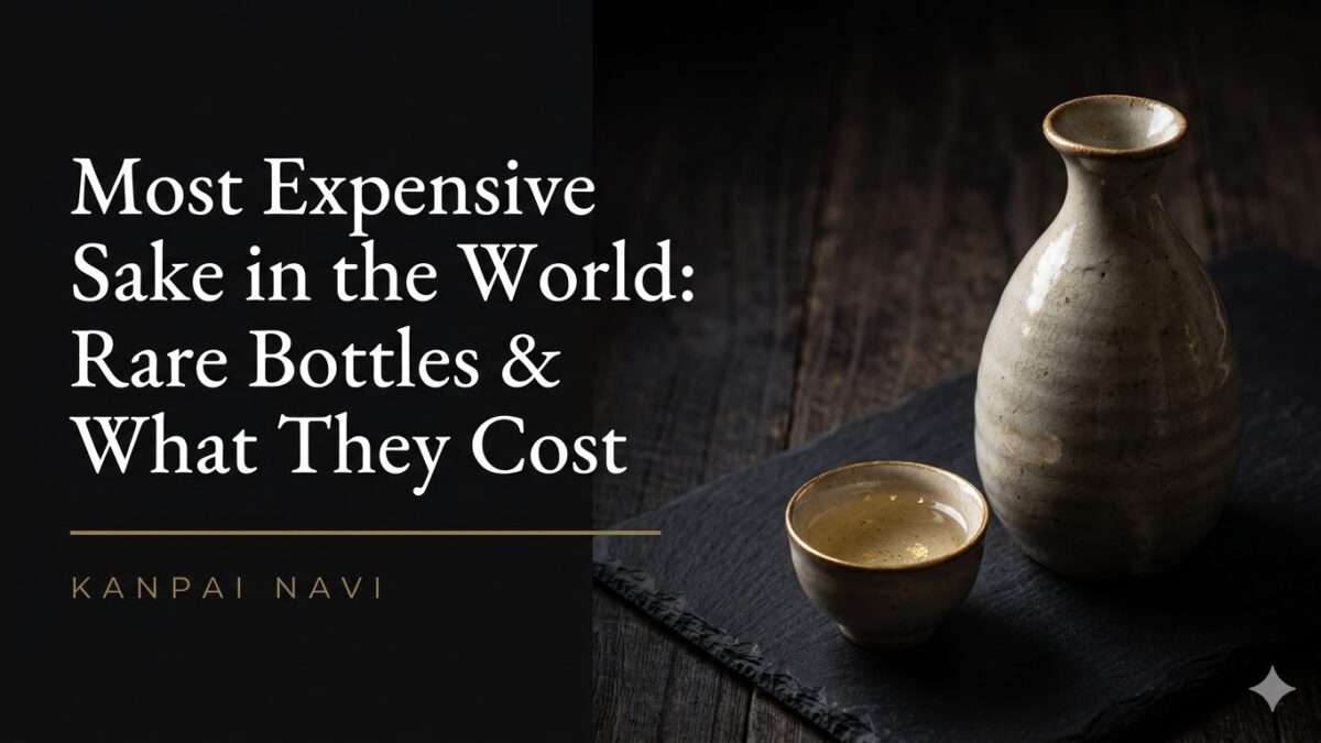 Most Expensive Sake in the World: Rare Bottles & What They Cost ...