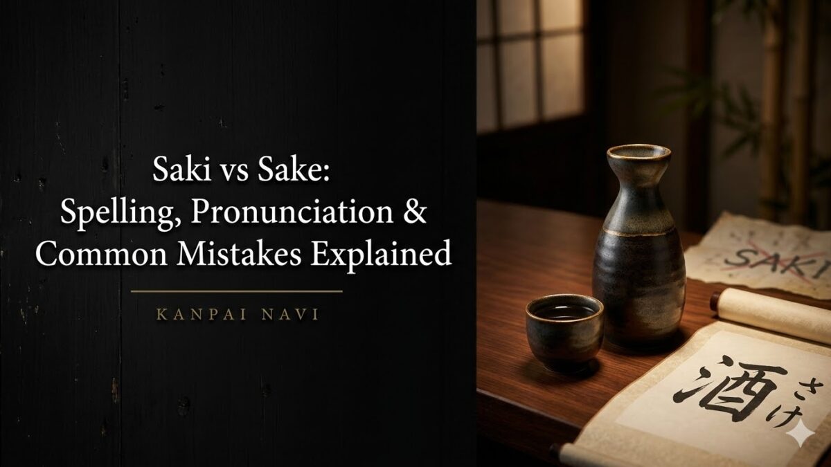 Saki vs Sake: Spelling, Pronunciation & Common Mistakes Explained ...